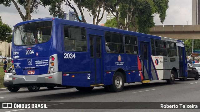 Viação Riacho Grande 2034 em São Bernardo do Campo por Roberto Teixeira ...
