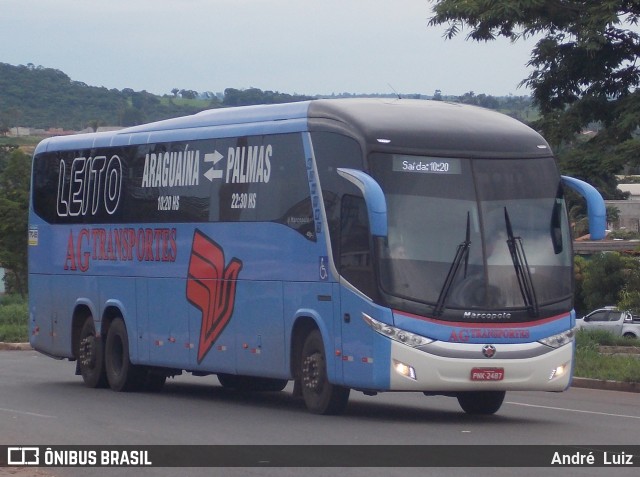 AG Transportes 579 em Miranorte por André Luiz - ID:7355378 - Ônibus Brasil