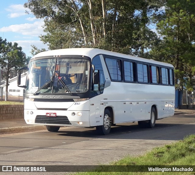 Gandra Tur 840 em Bagé por Wellington Machado - ID:6544395 - Ônibus Brasil