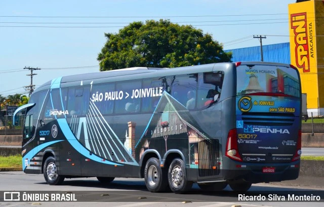 Empresa de Ônibus Nossa Senhora da Penha 53017 em Resende por Ricardo ...